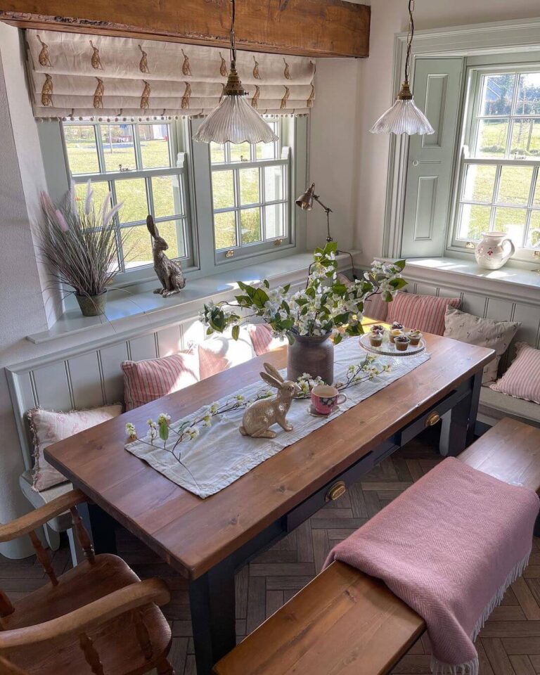 10 Cottage Easter Tablescapes for the Coziest Holiday Weekend ...
