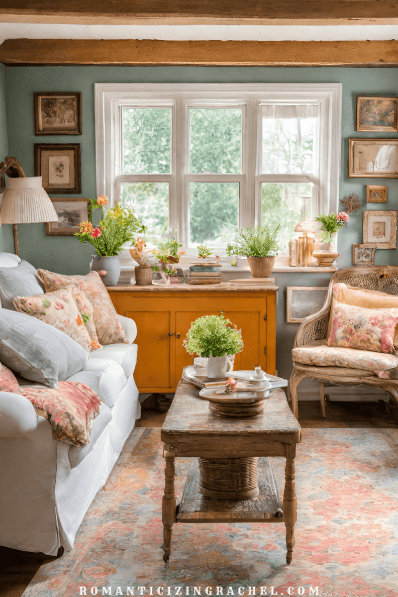 20 English Cottage Living Room Ideas for Small Homes - Romanticizing Rachel