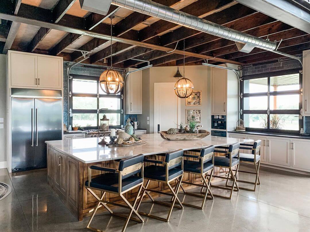 15 Modern Barndominium Kitchen Ideas for an Open Concept Home ...