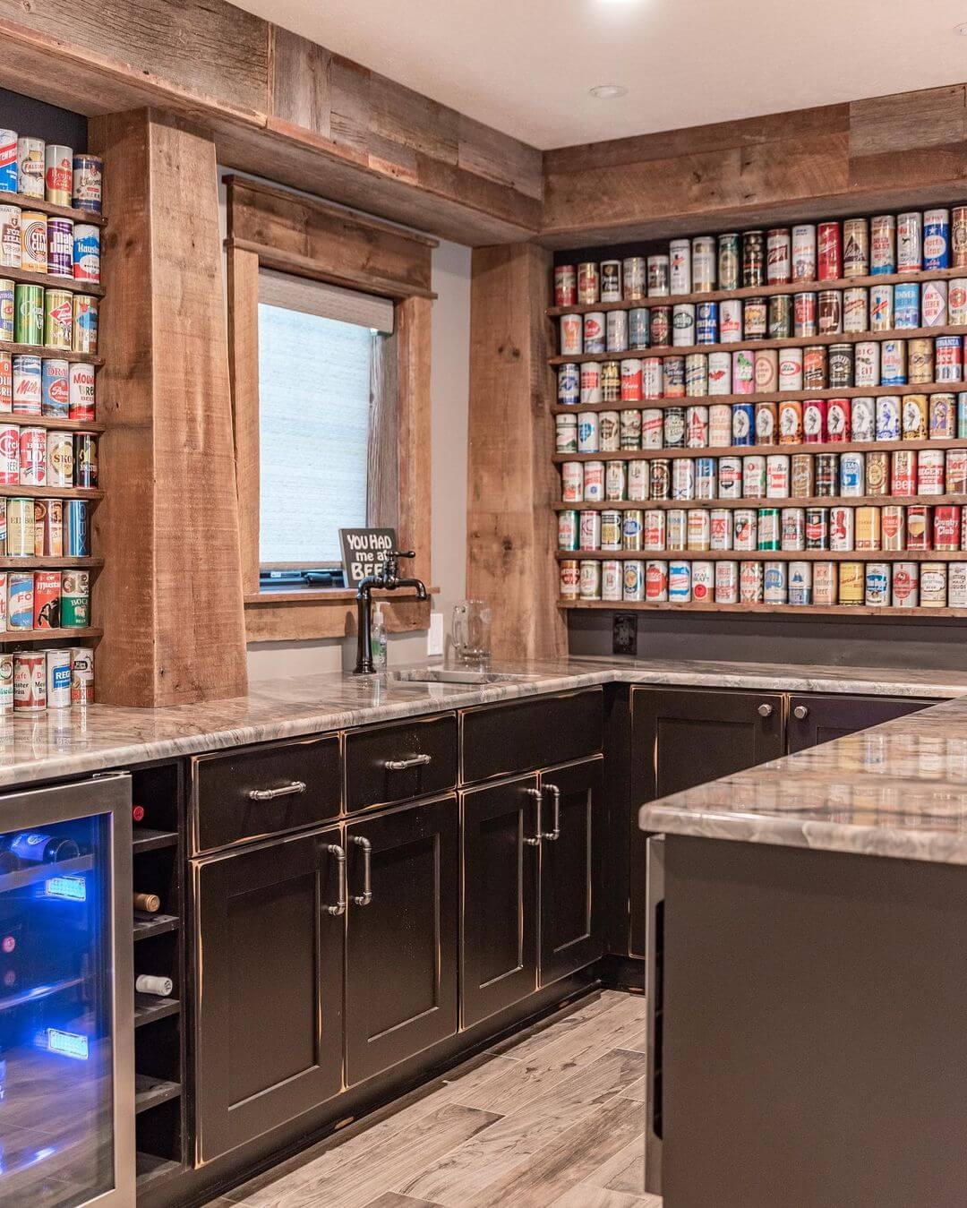 13 Easy DIY Rustic Basement Bar Ideas On a Budget - Romanticizing Rachel