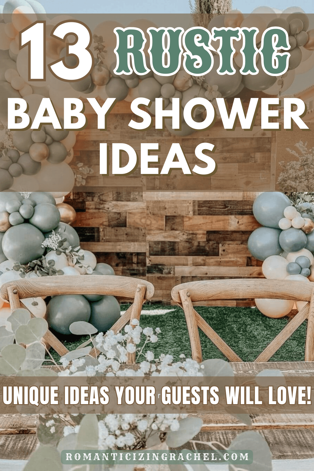 13 Unique Rustic Baby Shower Ideas for a Memorable Shower ...