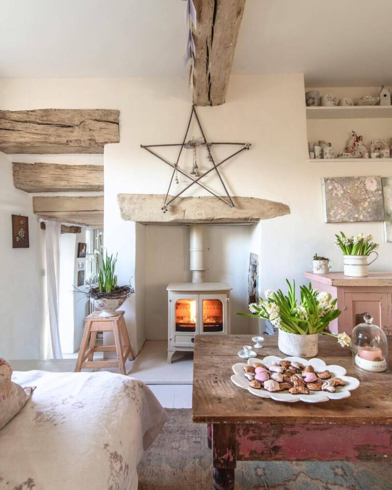 15 Rustic Cottage Living Room Ideas for a Fairy Tale Home ...