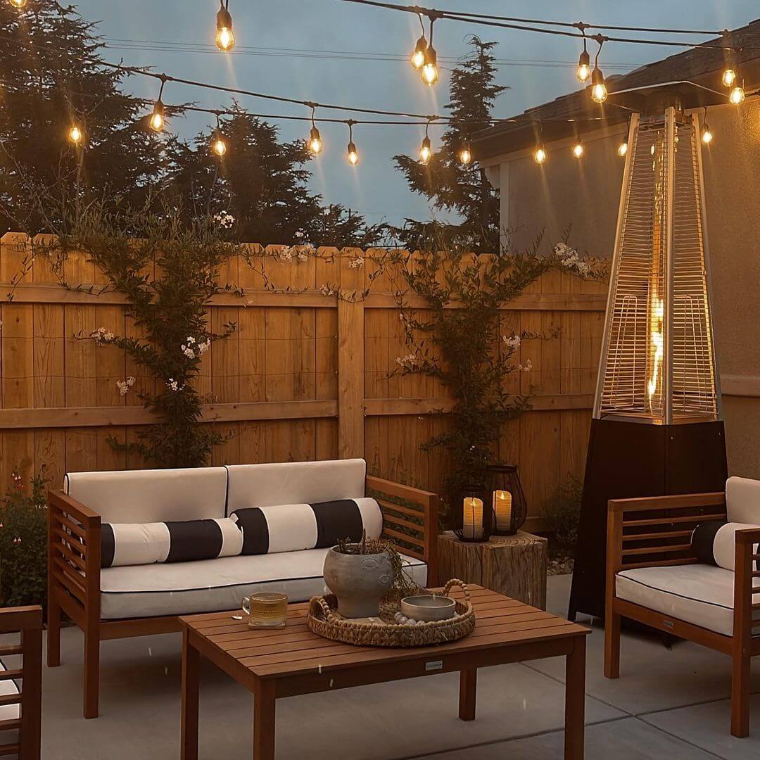20 Small Backyard Concrete Patio Ideas on a Budget - Romanticizing Rachel