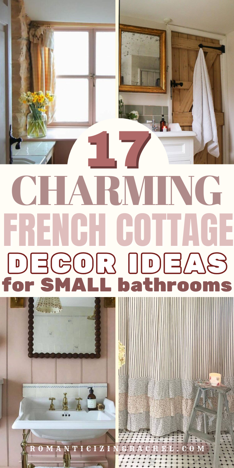 17 Perfect French Cottage Bathroom Ideas for Small Bathrooms ...