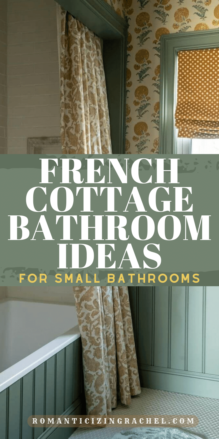17 Perfect French Cottage Bathroom Ideas for Small Bathrooms ...
