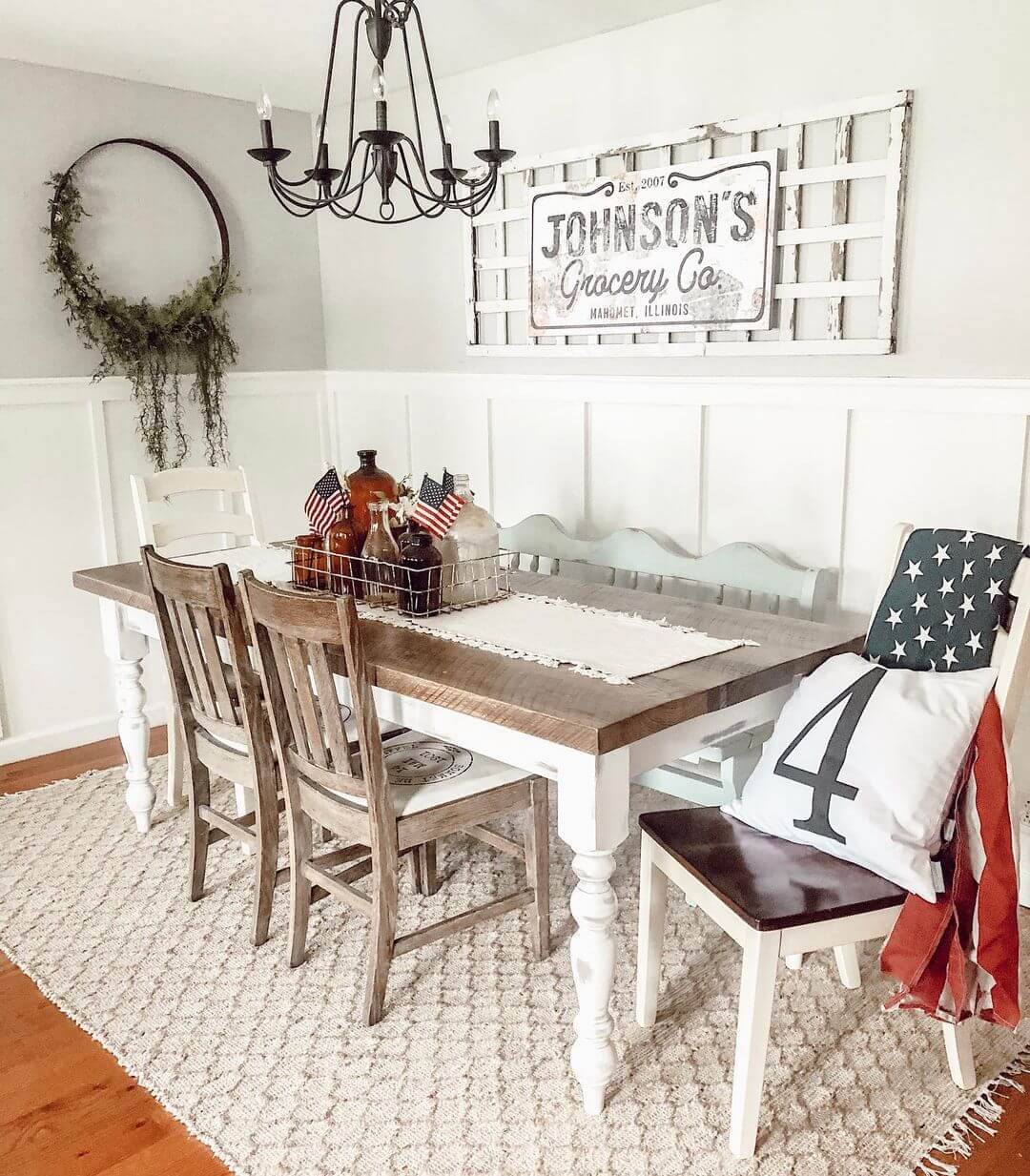 25 Beautiful Rustic 4th of July Decor Ideas for Indoor and Outdoor ...