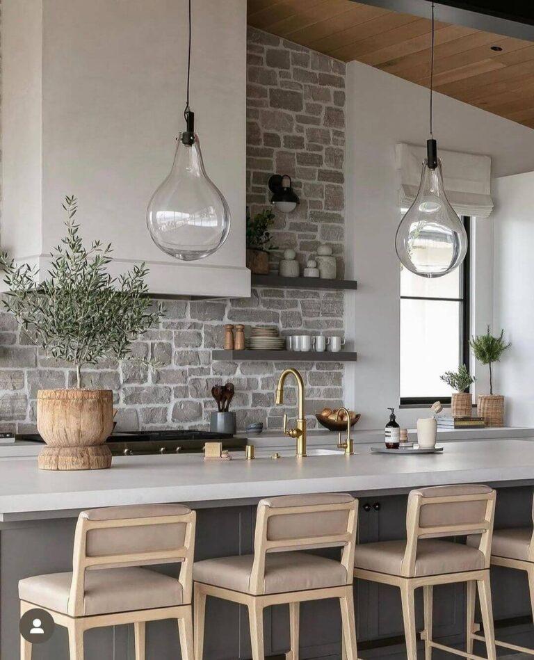 23 Gorgeous White Rustic Kitchen Ideas Perfect for 2025 - Romanticizing ...