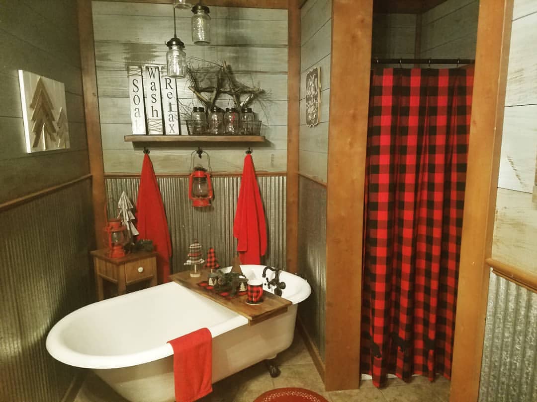 20 Cozy Cabin Bathroom Ideas for Small Bathrooms - Romanticizing Rachel
