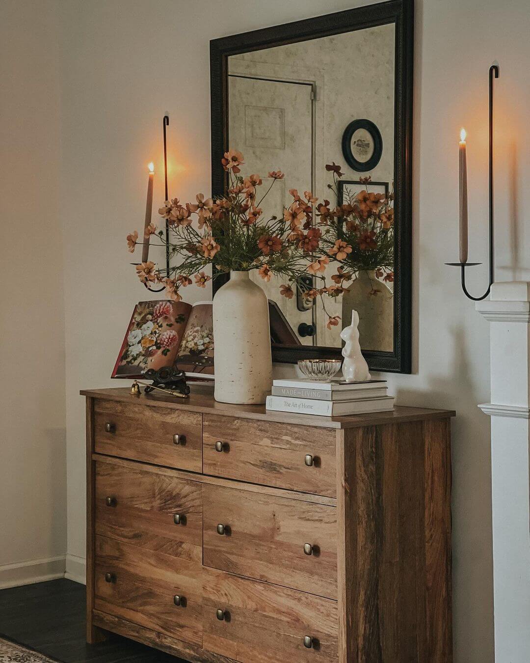 15 Rustic Top of Dresser Decor Ideas for a Stunning Vintage Bedroom ...