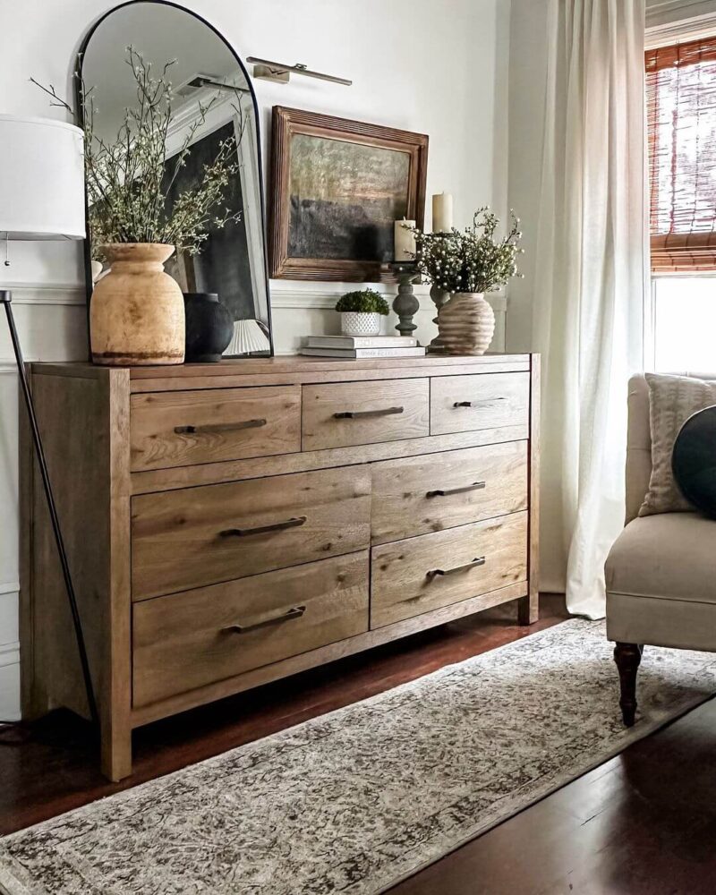 15 Rustic Top of Dresser Decor Ideas for a Stunning Vintage Bedroom ...