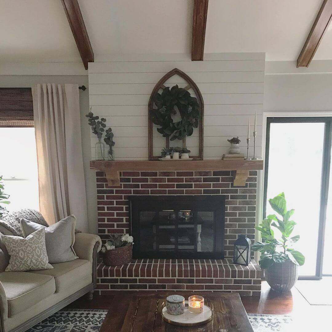 25 Rustic Fireplace Mantel Decorating Ideas for All Seasons ...
